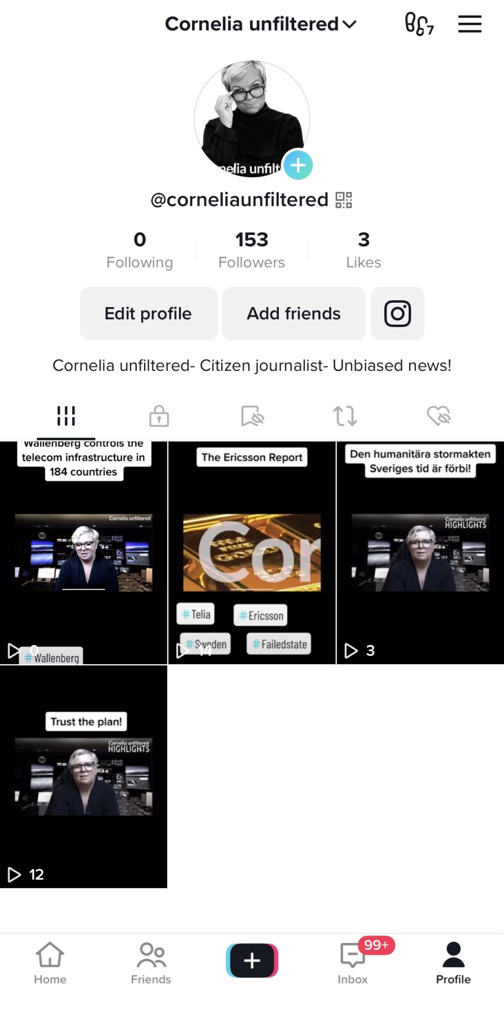 Cornelia unfiltered på TikTok – Cornelia unfiltered